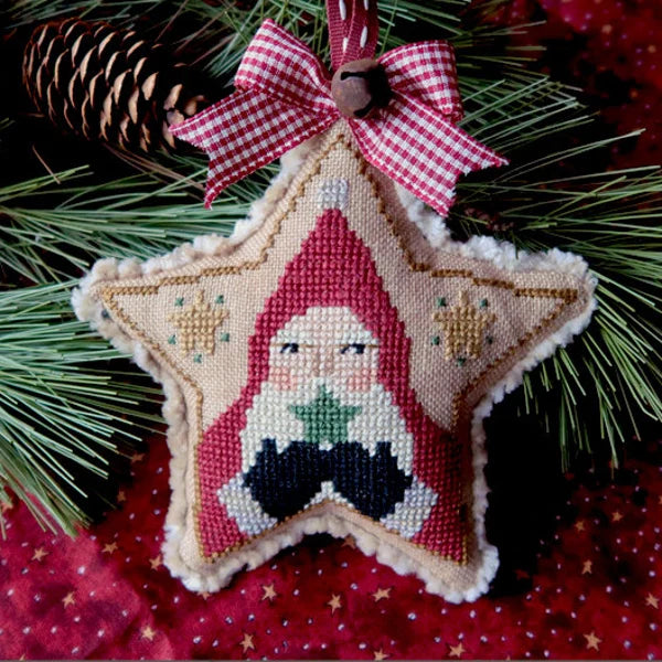 Teresa Kogut - Santa Star Ornament – Koko X Stitch